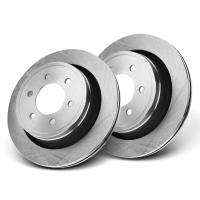 China Rear Disc Brake Rotors for Ford F-150 F150 2012-2020 6-Lug Manual Parking Brake for sale