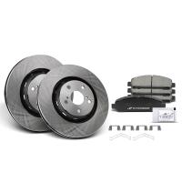 China Front Disc Brake Rotors & Ceramic Brake Pads for Toyota Venza 09-16 2.7L 3.5L for sale