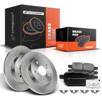 China Rear Disc Brake Rotors & Ceramic Brake Pads for Toyota Matrix Pontiac Vibe Scion for sale