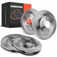 China Front & Rear Disc Brake Rotors for Honda Accord 2002-2005 2008-2012 for sale