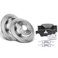 China Rear Disc Brake Rotors & Ceramic Brake Pads for Jeep Grand Cherokee 07-11 330mm for sale