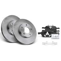 China Front Disc Brake Rotors & Ceramic Brake Pads for Mazda 3 2004-2013 L4 2.0L for sale