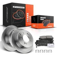 China Rear Disc Brake Rotors & Ceramic Brake Pads for Kia Forte Forte Koup 2010-2013 for sale