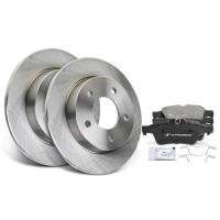 China Rear Disc Brake Rotors & Ceramic Brake Pads for Mazda 3 2005-2013 L4 2.0L for sale