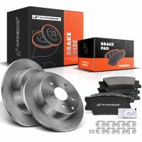 China Rear Disc Brake Rotors & Ceramic Brake Pads for Lexus HS250h 10-12 Toyota 06-18 for sale