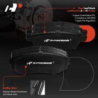China Front & Rear Disc Brake Rotors & Ceramic Brake Pads for Mazda CX-7 2007-2012 for sale