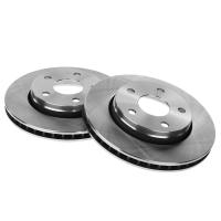 China Front Disc Brake Rotors & Ceramic Brake Pads for Jeep Wrangler 2007-2017 for sale