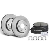 China Front Disc Brake Rotors & Ceramic Brake Pads for Kia Forte Forte Koup 10-13 2.0L for sale