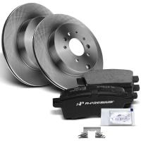 China Rear Disc Brake Rotors & Ceramic Brake Pads for Mazda CX-9 2007-2015 for sale