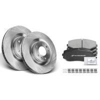 China Front Disc Brake Rotors & Ceramic Brake Pads for Mazda CX-9 2007-2015 for sale