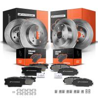 China Front & Rear Disc Brake Rotors & Ceramic Brake Pads for Lexus HS250h 2010-2012 for sale