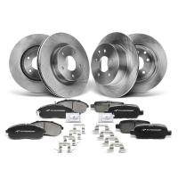 China Front & Rear Disc Brake Rotors & Ceramic Brake Pads for Nissan Altima 07-13 for sale