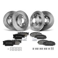 China Front & Rear Disc Brake Rotors & Ceramic Brake Pads for Lexus HS250h 2010-2012 for sale