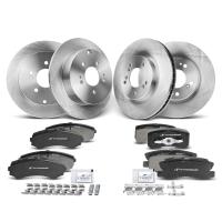 China Front & Rear Disc Brake Rotors & Ceramic Brake Pads for Mitsubishi Endeavor for sale