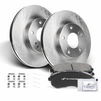 China Front Disc Brake Rotors & Ceramic Brake Pads for Nissan Maxima Infiniti 96-99 for sale
