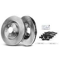 China Front Disc Brake Rotors & Ceramic Brake Pads for Mercedes-Benz ML320 R350 for sale