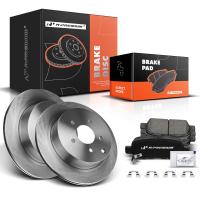 China Rear Disc Brake Rotors & Ceramic Brake Pads for Nissan Murano INFINITI FX35 for sale