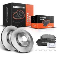 China Front Disc Brake Rotors & Ceramic Brake Pads for Mercedes-Benz C250 2012-2014 for sale