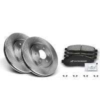 China Front Disc Brake Rotors & Ceramic Brake Pads for Nissan Xterra 2005-2015 Suzuki for sale
