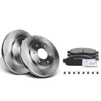 China Front Disc Brake Rotors & Ceramic Brake Pads for Nissan Armada Titan INFINITI for sale