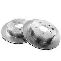 China Front & Rear Disc Brake Rotors & Ceramic Brake Pads for Nissan Rogue 2014-2017 for sale