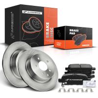 China Rear Disc Brake Rotors & Ceramic Brake Pads for Nissan Maxima 10-14 16-17 for sale