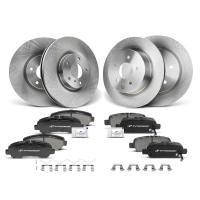 China Front & Rear Disc Brake Rotors & Ceramic Brake Pads for Nissan Maxima 09-14 16-17 for sale