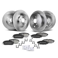 China Front & Rear Disc Brake Rotors & Ceramic Brake Pads for Subaru Forester 2.5L for sale
