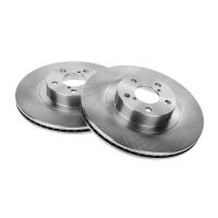 China Front & Rear Disc Brake Rotors & Ceramic Brake Pads for Subaru Forester 2.5L for sale