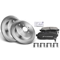 China Rear Disc Brake Rotors & Ceramic Brake Pads for Subaru Outback 10-14 BRZ Scion for sale