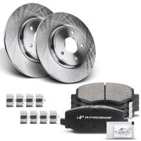 China Rear Disc Brake Rotors & Ceramic Brake Pads for Dodge Journey 2012-2020 for sale