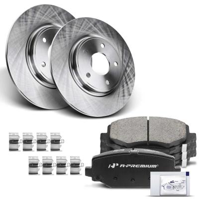 China Rear Disc Brake Rotors & Ceramic Brake Pads for Dodge Journey 2012-2020 for sale