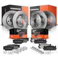 China Front & Rear Disc Brake Rotors & Ceramic Brake Pads for Toyota Camry Lexus ES350 for sale