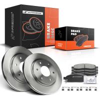 China Front Disc Brake Rotors & Ceramic Brake Pads for Nissan Titan INFINITI QX56 for sale