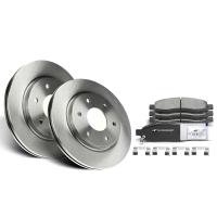 China Front Disc Brake Rotors & Ceramic Brake Pads for Nissan Titan INFINITI QX56 for sale