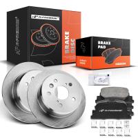 China Rear Disc Brake Rotors & Ceramic Brake Pads for Toyota Camry Lexus ES300 00-01 for sale