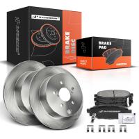 China Rear Disc Brake Rotors & Ceramic Brake Pads for Subaru Impreza 12-16 Forester for sale