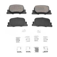 China Rear Disc Brake Rotors & Ceramic Brake Pads for Toyota Camry Lexus ES300 00-01 for sale