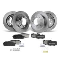 China Front & Rear Disc Brake Rotors & Ceramic Brake Pads for Toyota 4Runner 2003-2009 for sale