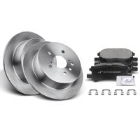 China Rear Disc Brake Rotors & Ceramic Brake Pads for Toyota Highlander Lexus RX330 for sale
