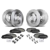 China Front & Rear Disc Brake Rotors & Ceramic Brake Pads for Dodge Grand Caravan for sale