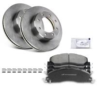 China Front Disc Brake Rotors & Ceramic Brake Pads for Dodge Ram 2500 Ram 3500 09-10 for sale