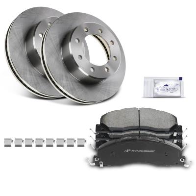 China Front Disc Brake Rotors & Ceramic Brake Pads for Dodge Ram 2500 Ram 3500 09-10 for sale