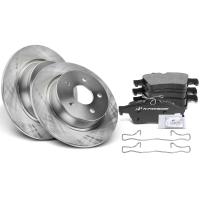China Rear Disc Brake Rotors & Ceramic Brake Pads for Ford Escape 13-16 C-Max 13-18 for sale
