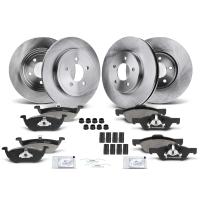 China Front & Rear Disc Brake Rotors & Ceramic Brake Pads for Ford Escape Mercury for sale