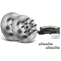 China Front Disc Brake Rotors & Ceramic Brake Pads for Ford E-250 E-350 Club Wagon for sale