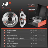 China Rear Disc Brake Rotors & Ceramic Brake Pads for Ford Crown Victoria Lincoln for sale