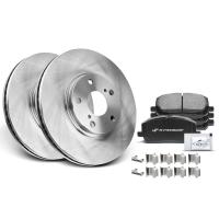 China Front Disc Brake Rotors & Ceramic Brake Pads for Toyota Highlander 2001-2007 for sale