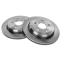 China Rear Disc Brake Rotors & Ceramic Brake Pads for Dodge Durango Jeep 11-17 for sale