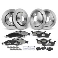 China Front & Rear Disc Brake Rotors & Ceramic Brake Pads for Ford Expedition Lincoln for sale